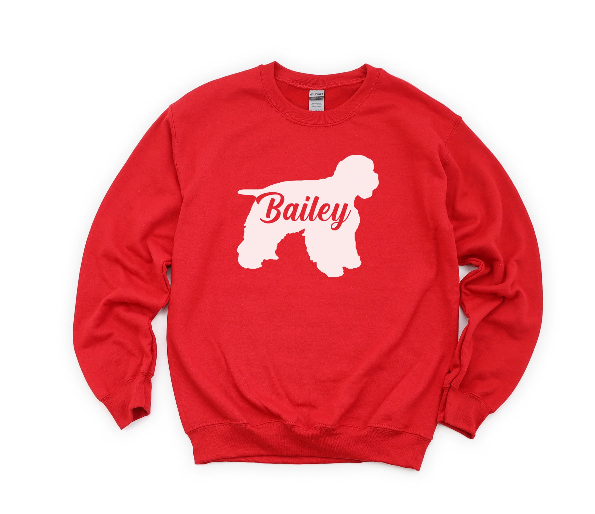 Custom American Cocker Spaniel Sweatshirt Custom American - Etsy