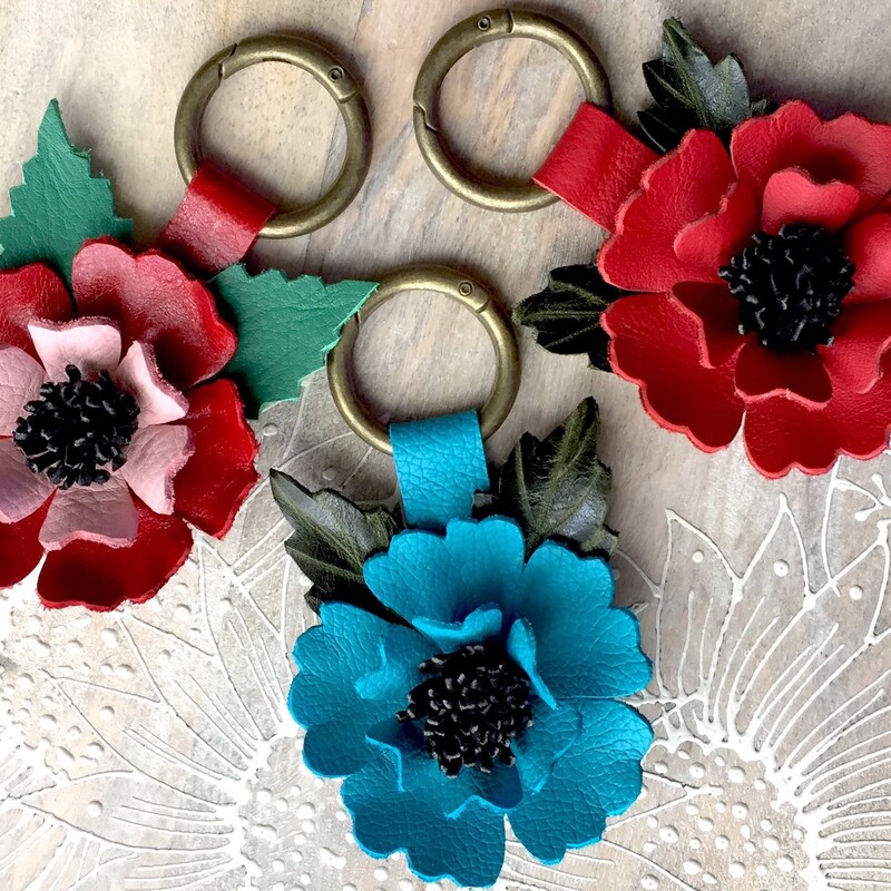 Flower Purse Charm - Etsy