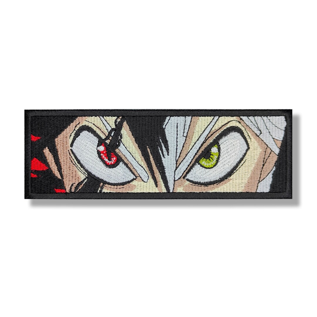 Anime Manga Eyes Embroidered Patch - Etsy