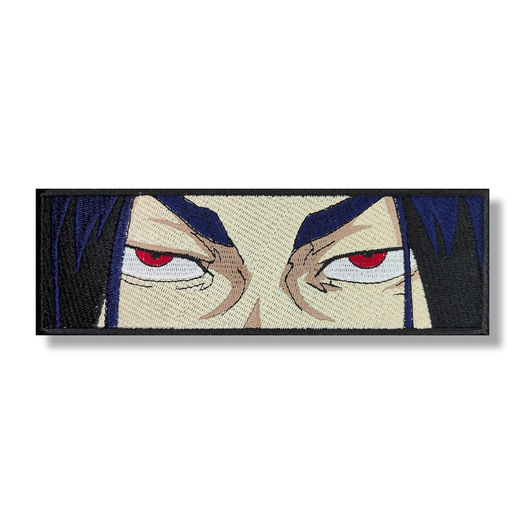 Anime Manga Eyes Embroidered Patch - Etsy