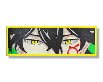 Anime Manga Eyes Embroidered Patch - Etsy
