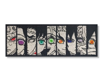 Anime Manga Embroidered Patch - Etsy