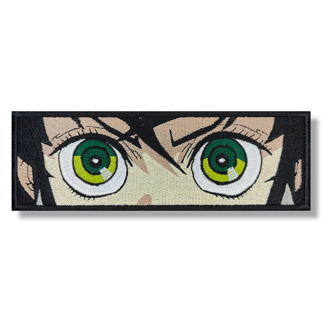 Anime Manga Eyes Embroidered Patch - Etsy