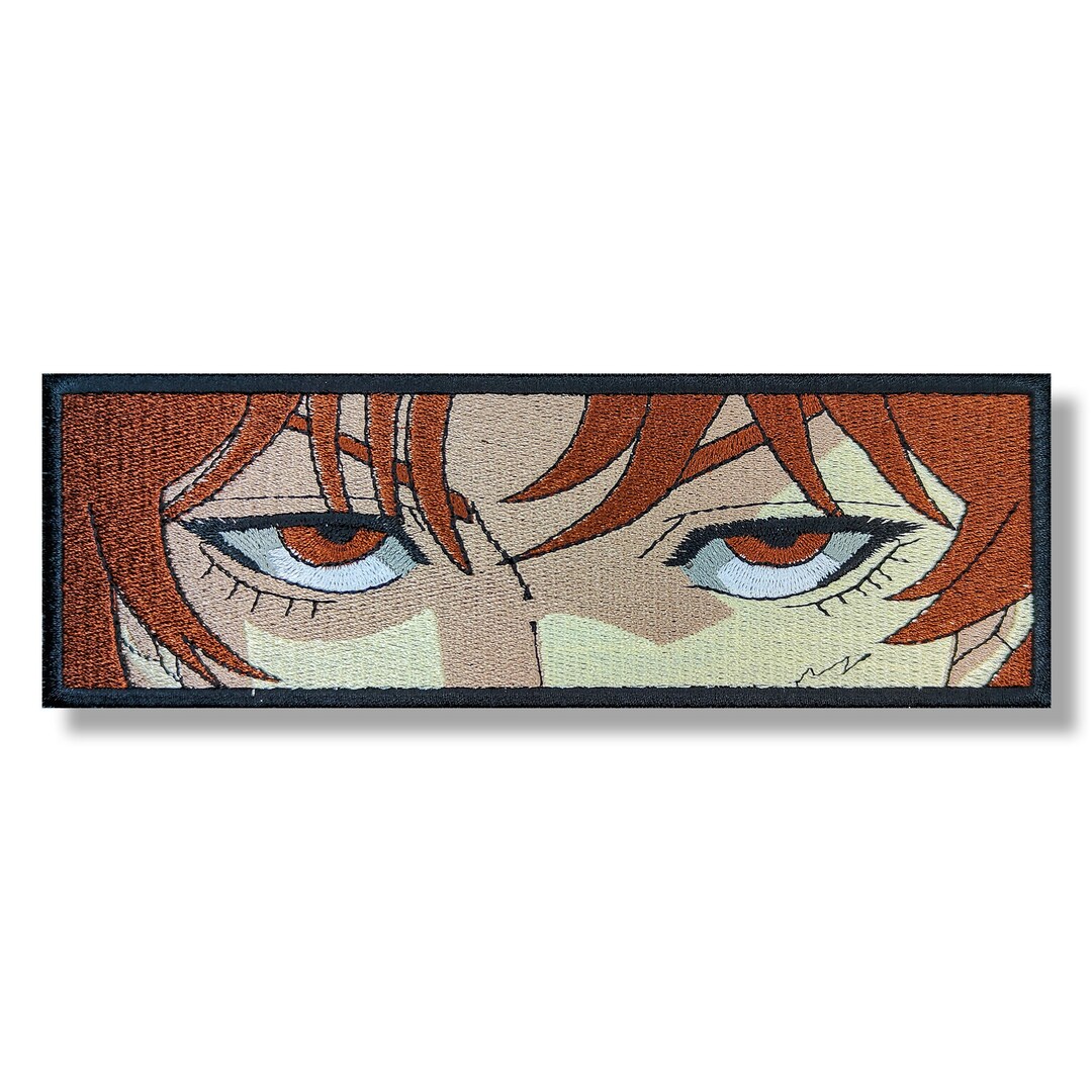 Anime Manga Eyes Embroidered Patch - Etsy