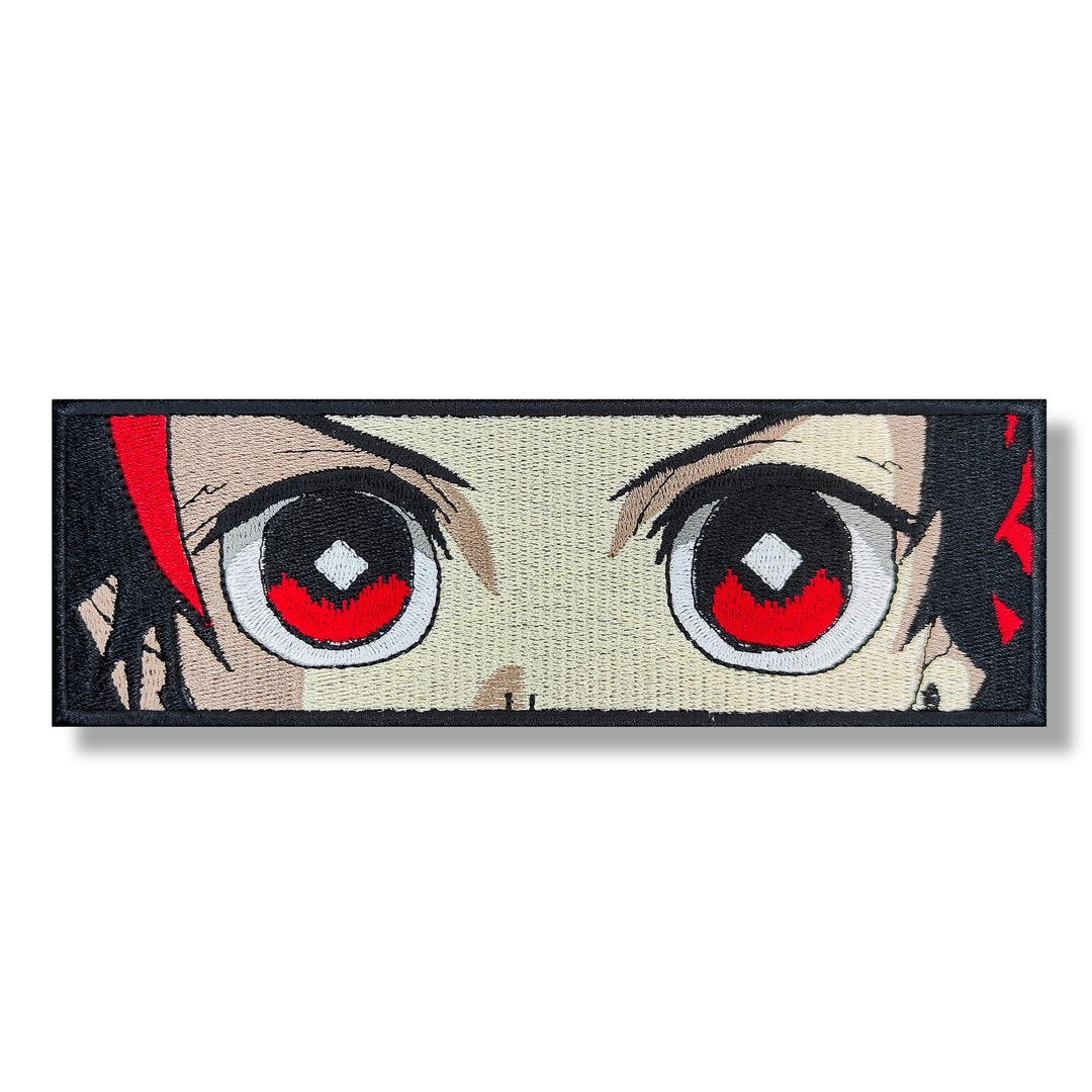 Anime Manga Eyes Embroidered Patch - Etsy