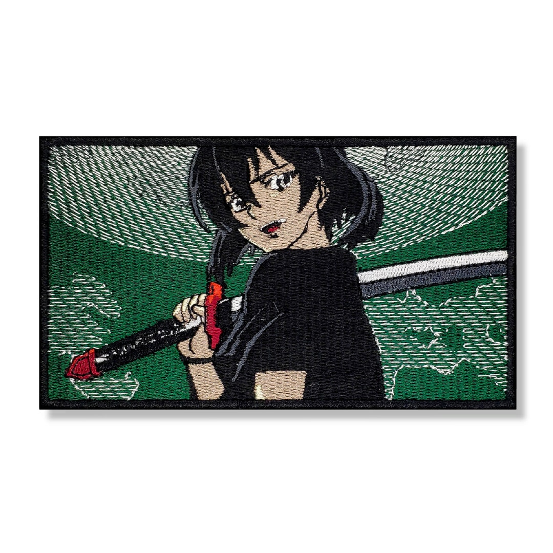 Anime Manga Embroidered Patch - Etsy