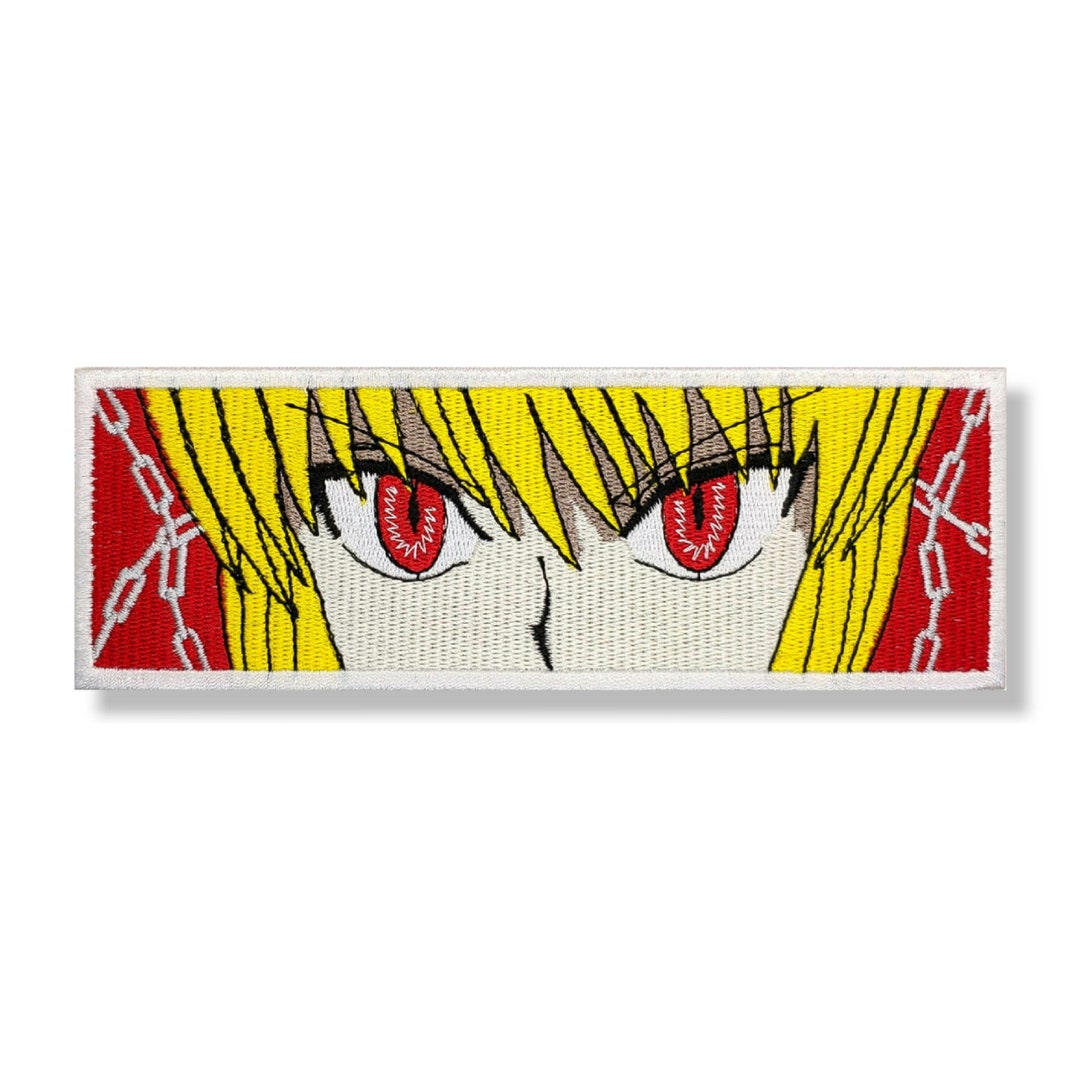 Anime Manga Eyes Embroidered Patch - Etsy