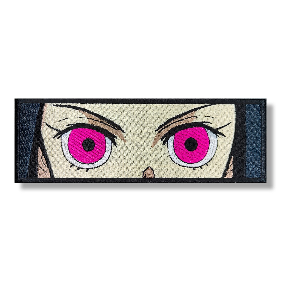 Anime Manga Eyes Embroidered Patch - Etsy