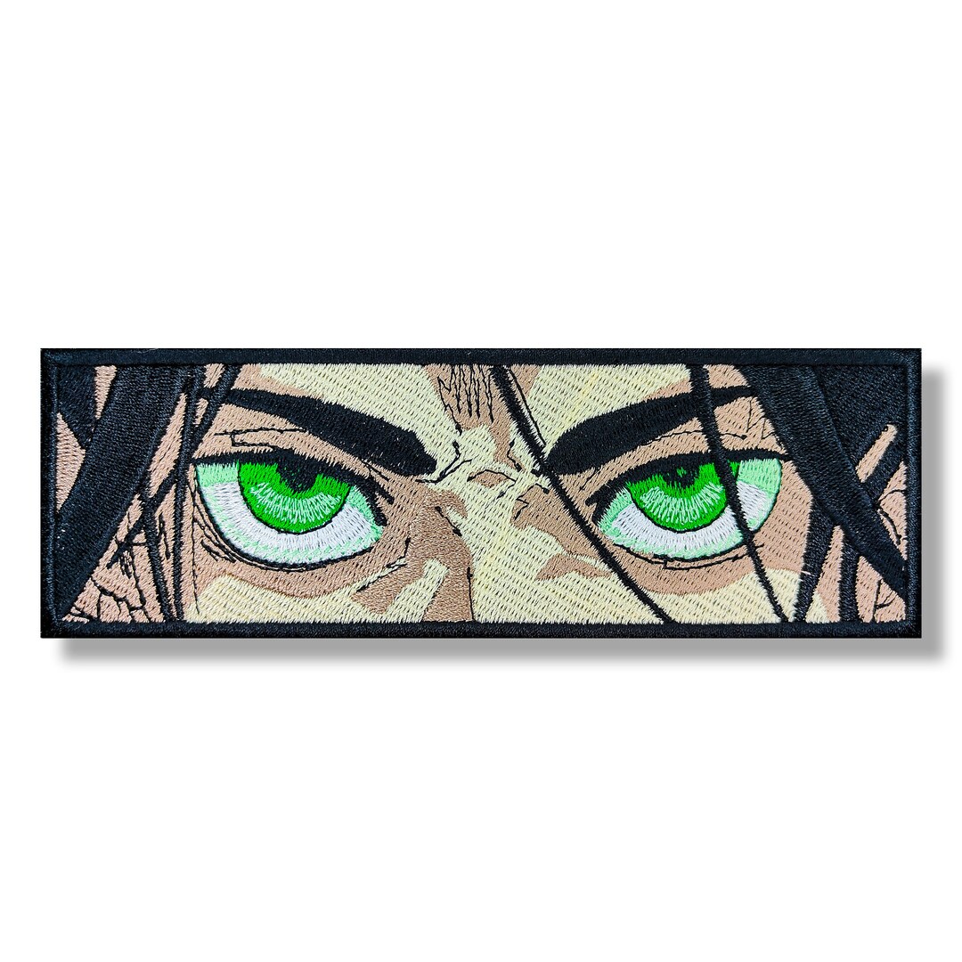 Anime Manga Eyes Embroidered Patch - Etsy