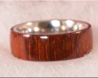 African Wood Ring - Etsy