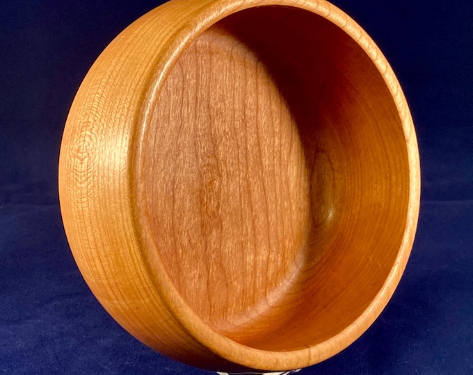 Cherry Wood Bowl - Etsy