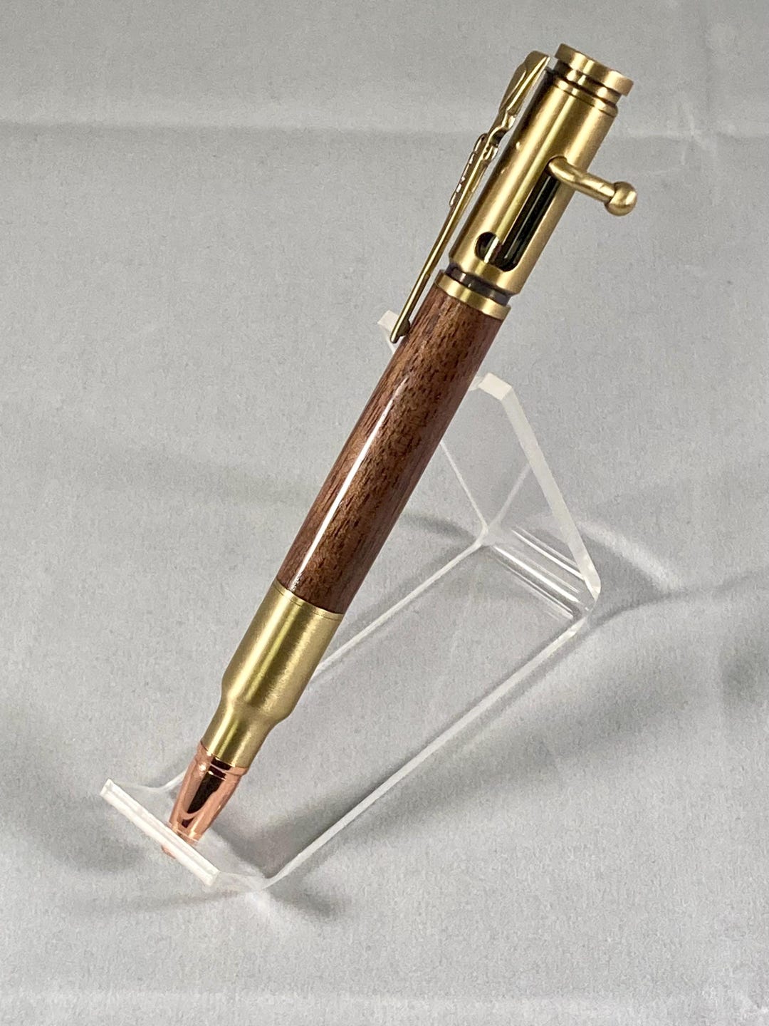 Handmade Deluxe Bolt Action Pen. Rifle Ballpoint Pen. Walnut Pen. - Etsy