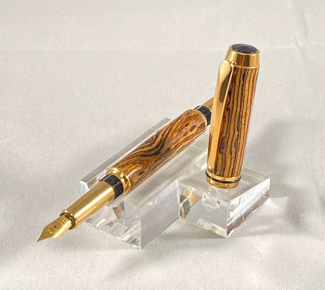 Handmade Exotic Wood Fountain Pen - Etsy