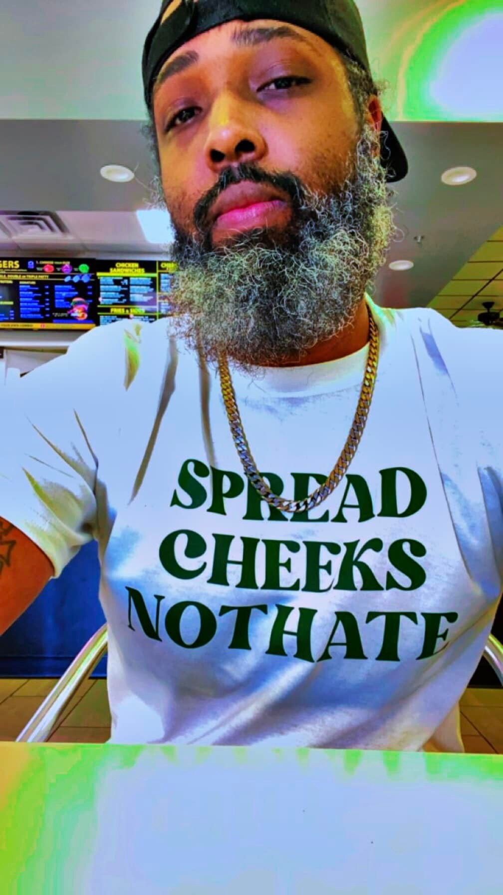 Spread Cheeks Not Hate - Etsy