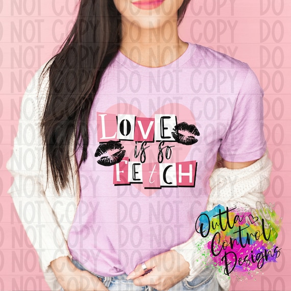 Love is so Fetch Ready to Press DTF and Sublimation Transfer | Etsy