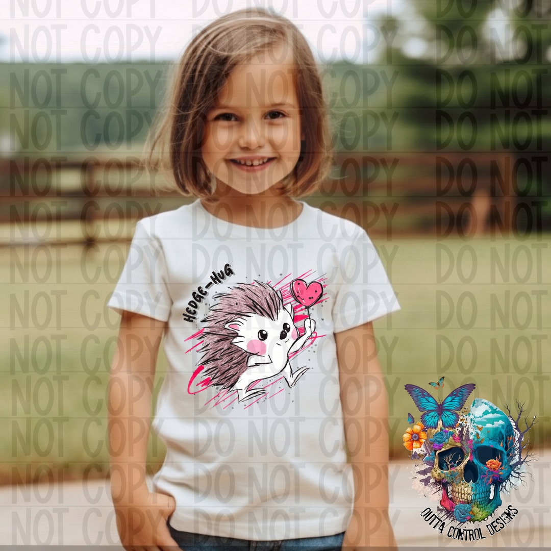 Hedge Hug Valentines PNG Sublimation DTF - Etsy