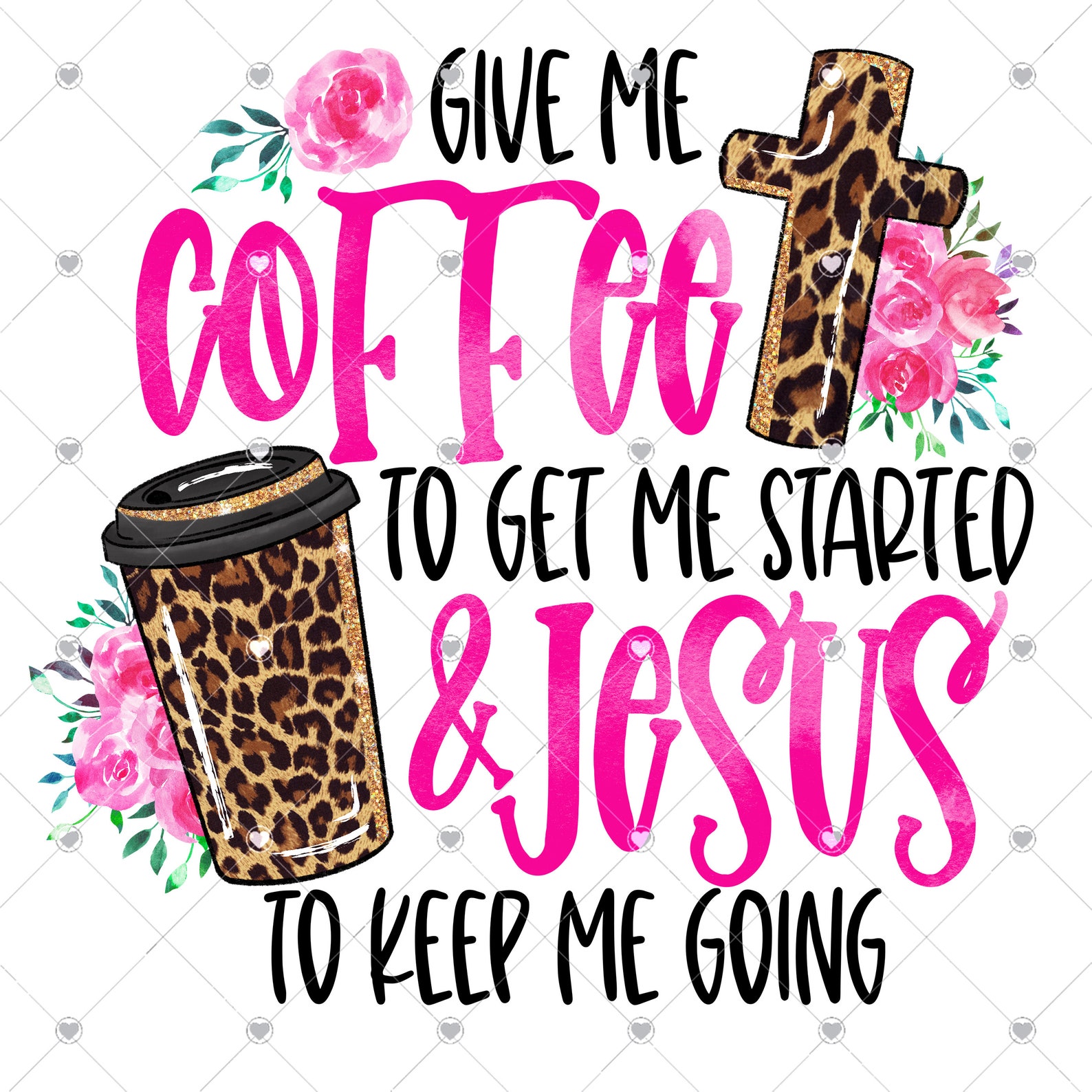 Give Me Coffee to Get Me Started and Jesus to Keep Me Going - Etsy Give Me Coffee to Get Me Started and Jesus to Keep Me Going - Etsy