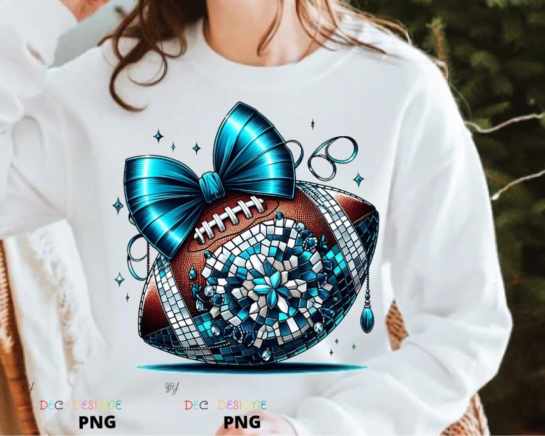 Coquette Football Png, Football Bow Png, Football Mom Png, Football Png ...