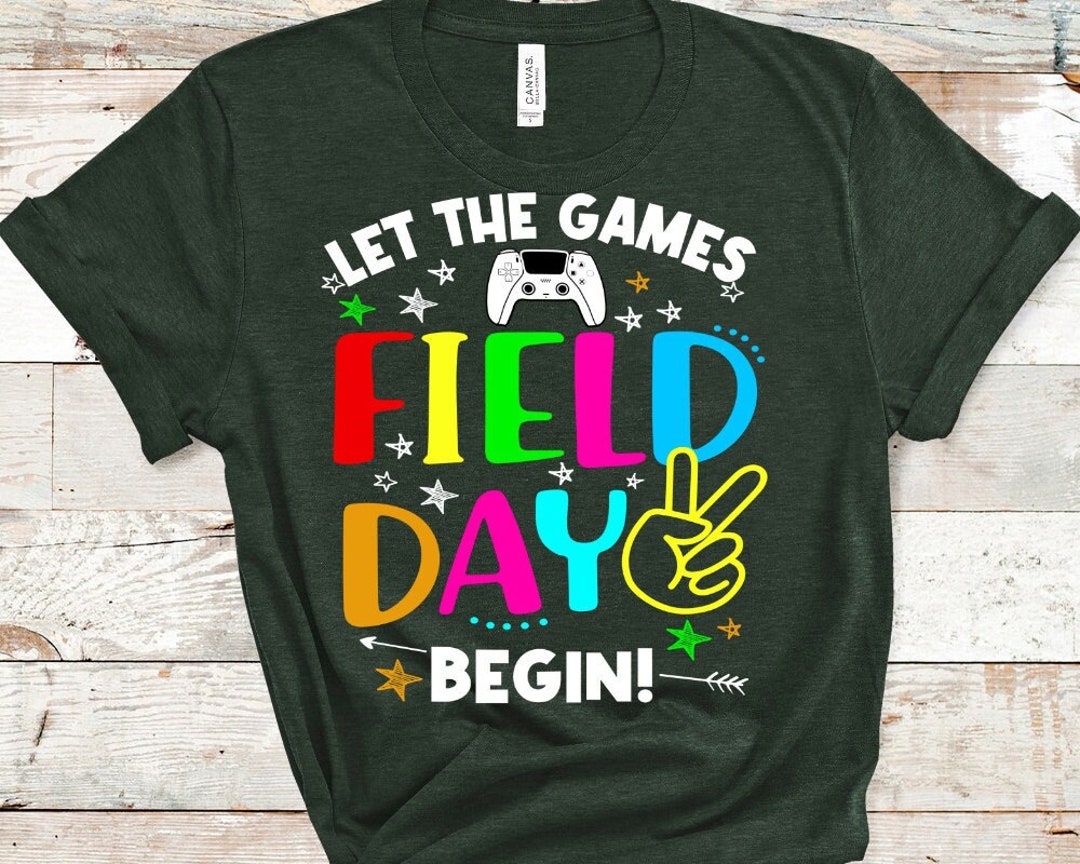 Let the Game Begin Field Day 2023 Svg, Field Day Svg Png, Boy Field Day ...