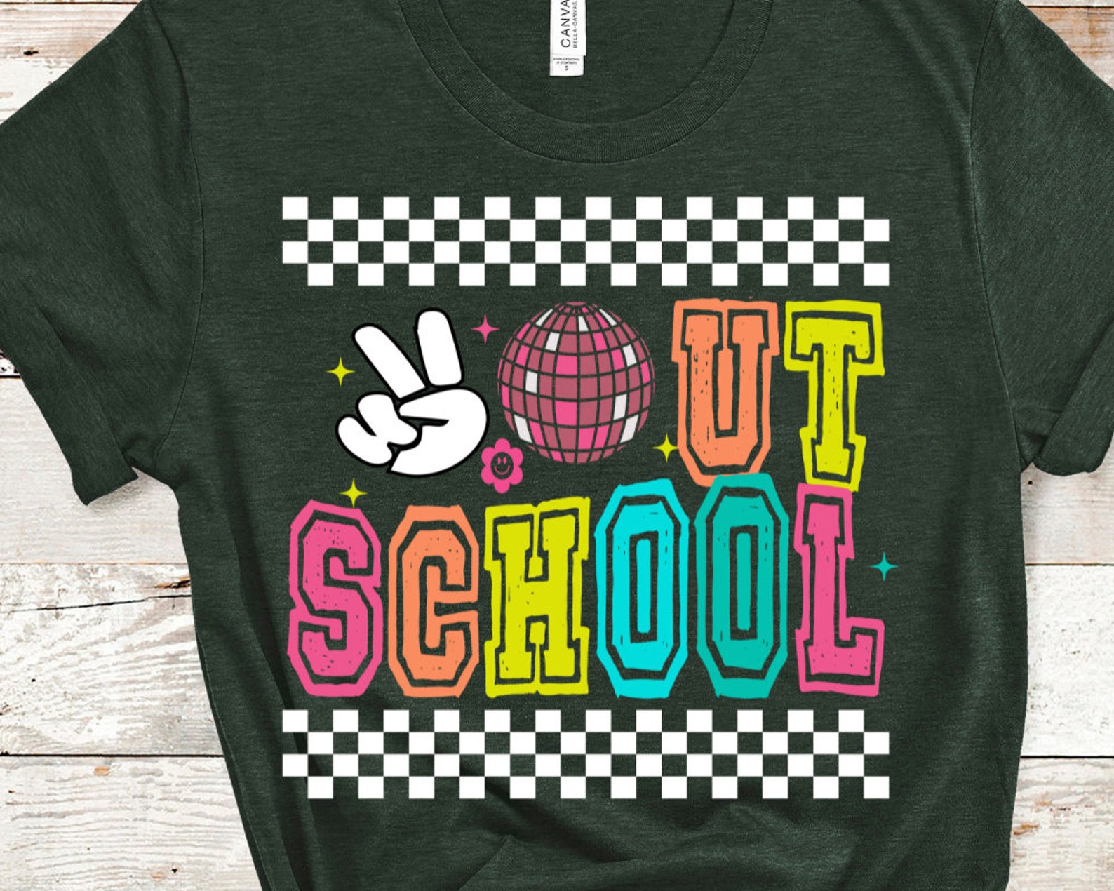 Peace Out School Png, Last Day of School Png, End of School Png ...