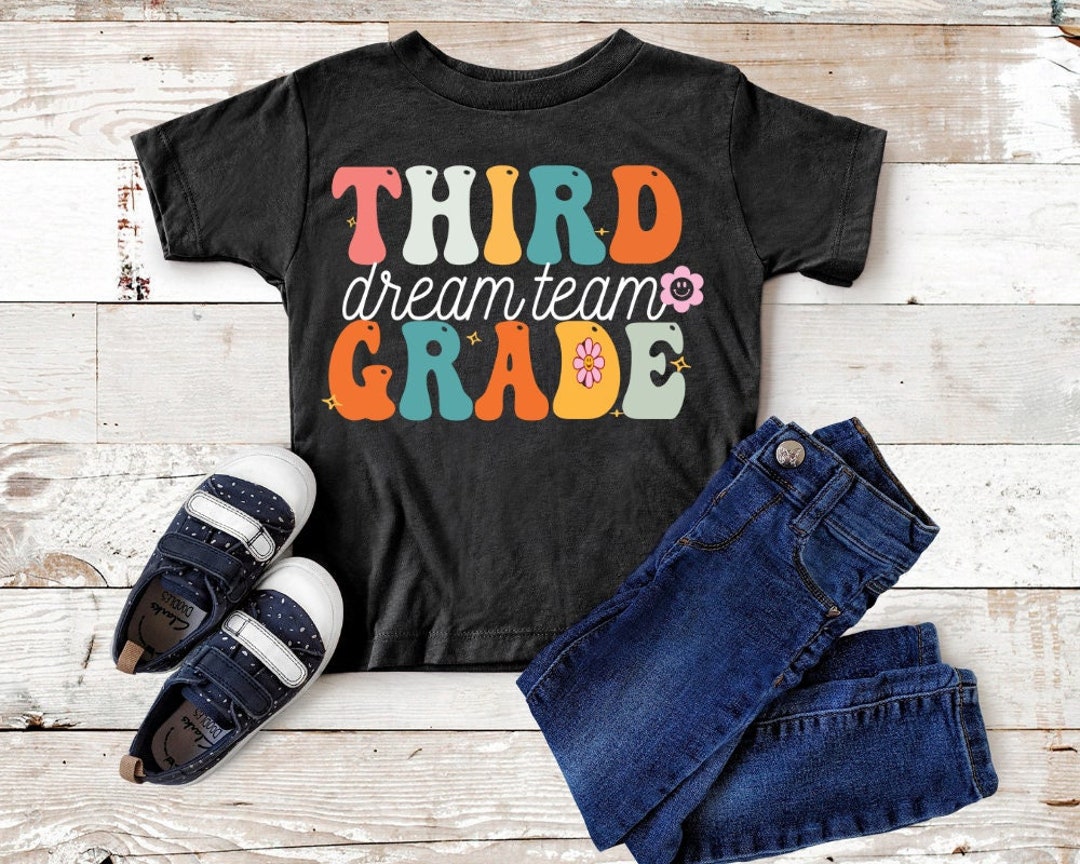 Third Grade Dream Team Svg Png, Back to School Svg, Teacher Team Svg ...