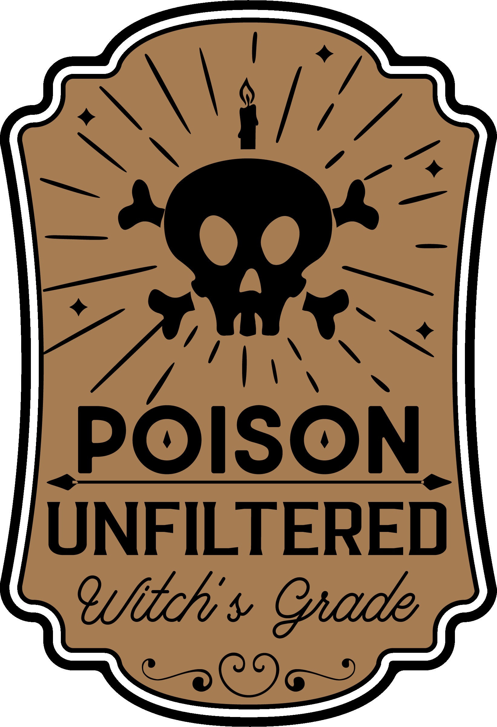 Unfiltered Poison PNG Halloween Label Halloween Label PNG - Etsy