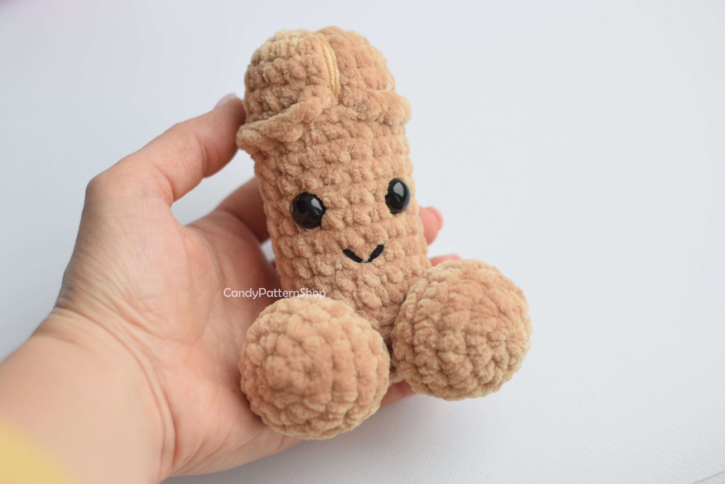 Penis Easy Crochet Pattern Pdf Plush Penis Toy Dick Amigurumi Etsy Uk