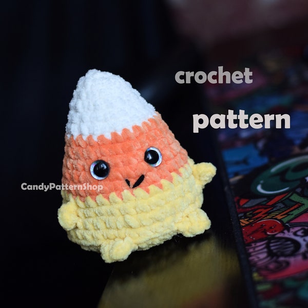 Crochet Candy Corn - Etsy
