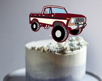 Pickup Truck Cake - Etsy