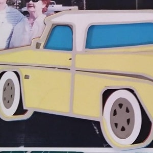 Dodge Truck Svg DIGITAL DOWNLOAD Layered Pattern for Cricut, Silhouette ...