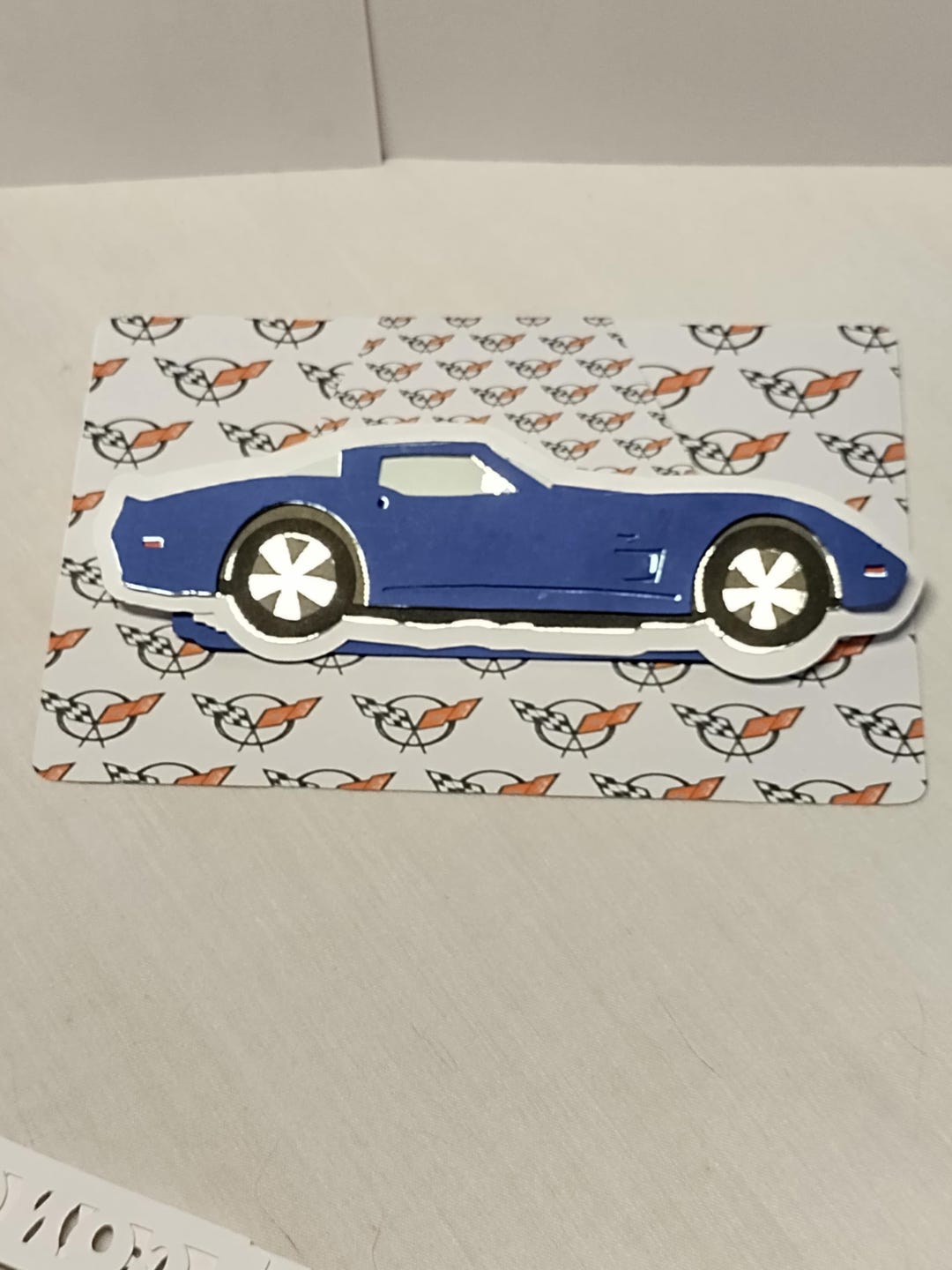 1979 Sports Car SVG: Layered Vette Easel Card (digital Download) - Etsy