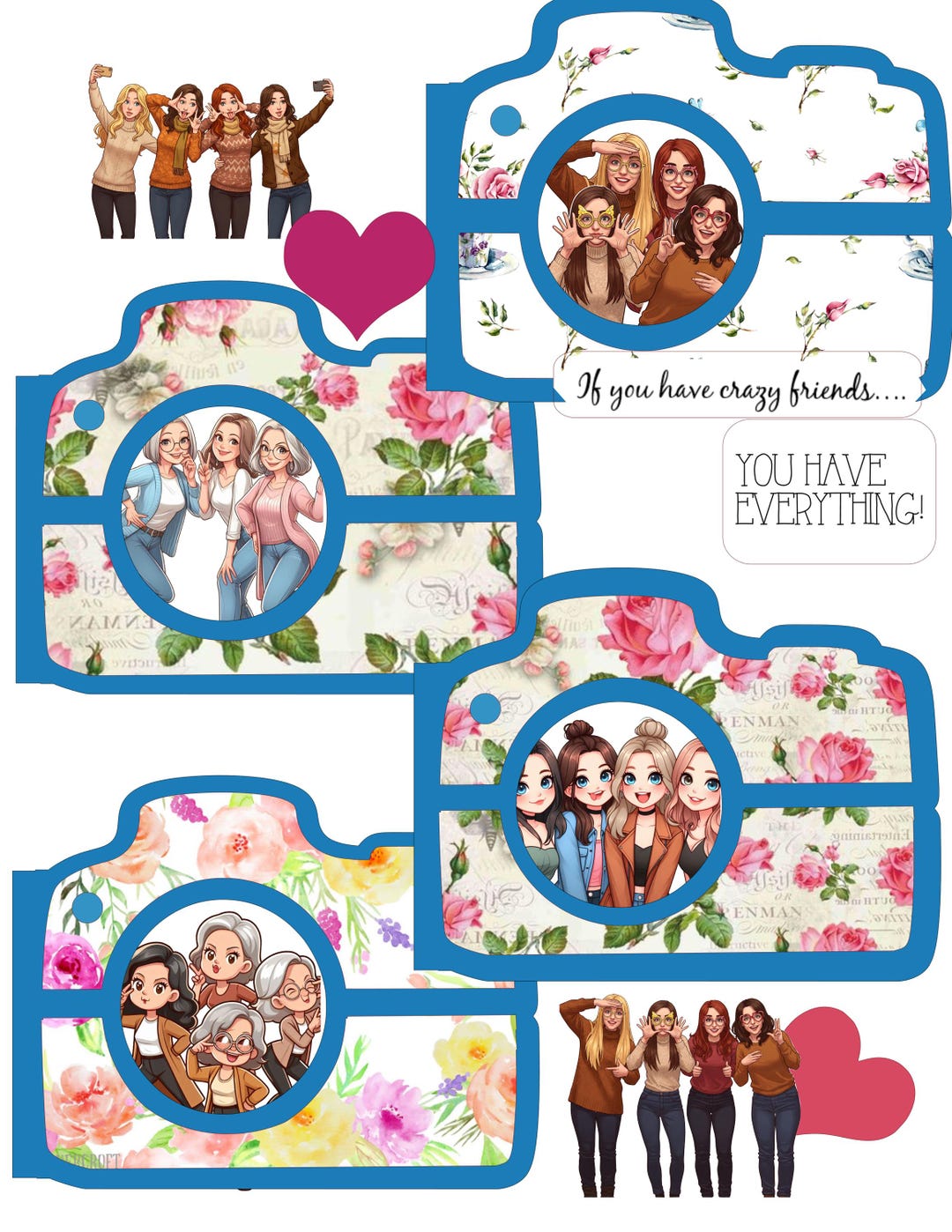 Cute Camera Svg Png Jpg DIGITAL DOWNLOAD for Cricut and Other Cutting ...