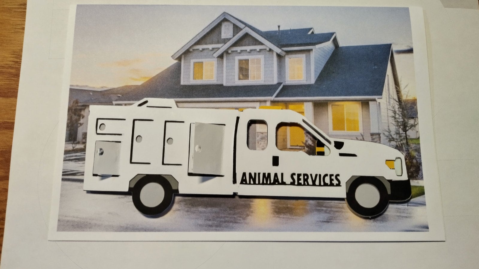 Animal Control Truck SVG DIGITAL DOWNLOAD for Cutting Machine or by ...