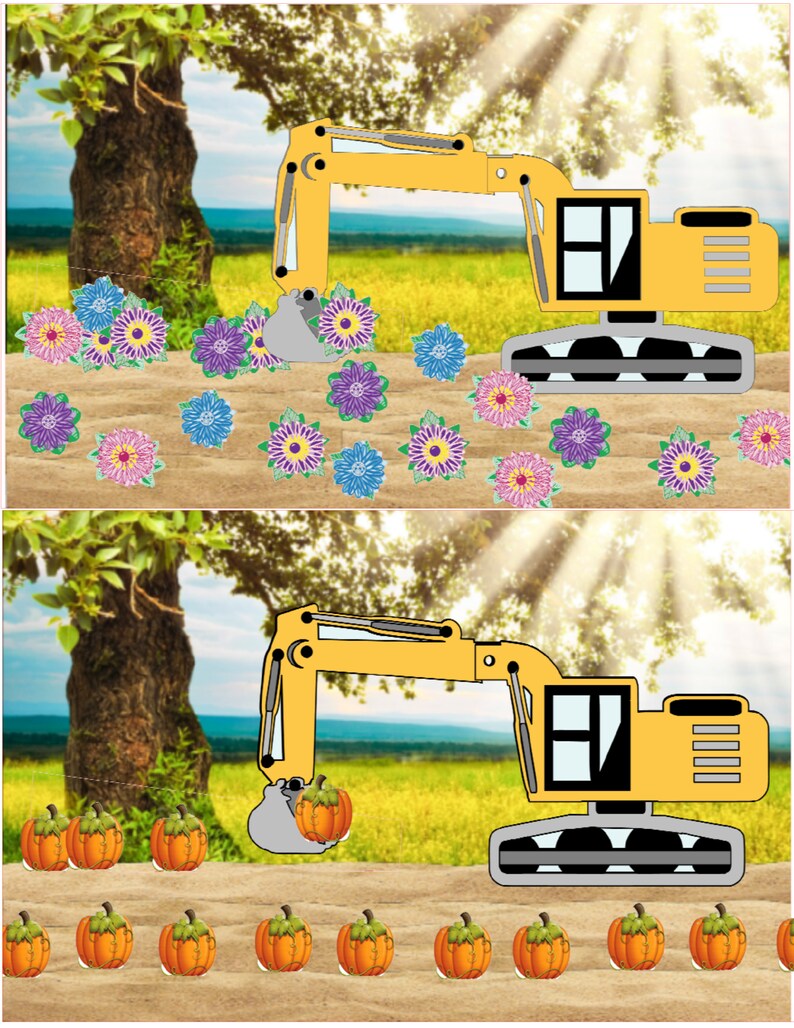 Excavator Svg DIGITAL DOWNLOAD moves With Paper Fasteners Layered ...