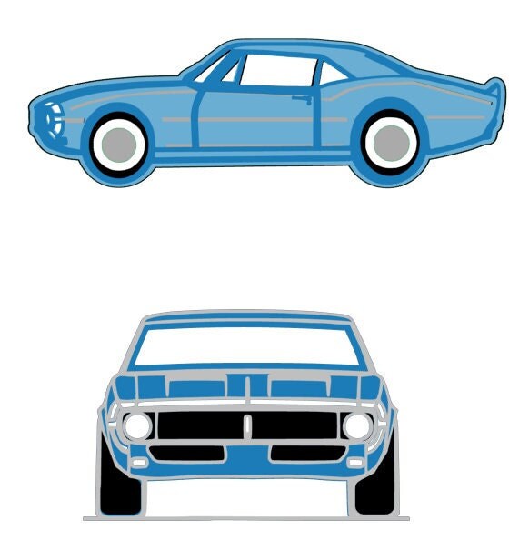 Camaro SVG DIGITAL DOWNLOAD Car Layered Vehicle for Machine or Fussy ...
