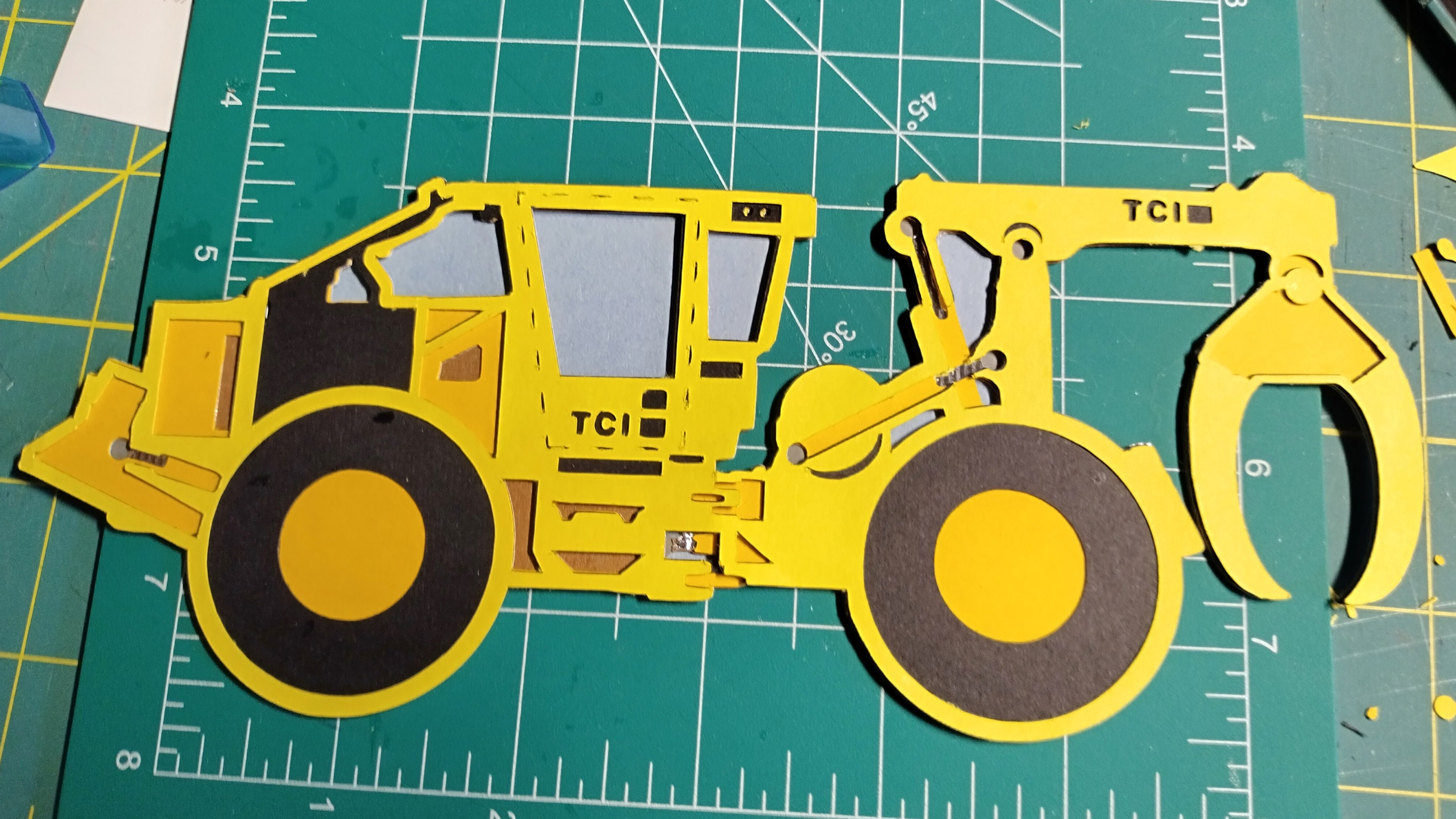 Skidder Svg DIGITAL DOWNLOAD Layered Construction Vehicle, Holiday ...