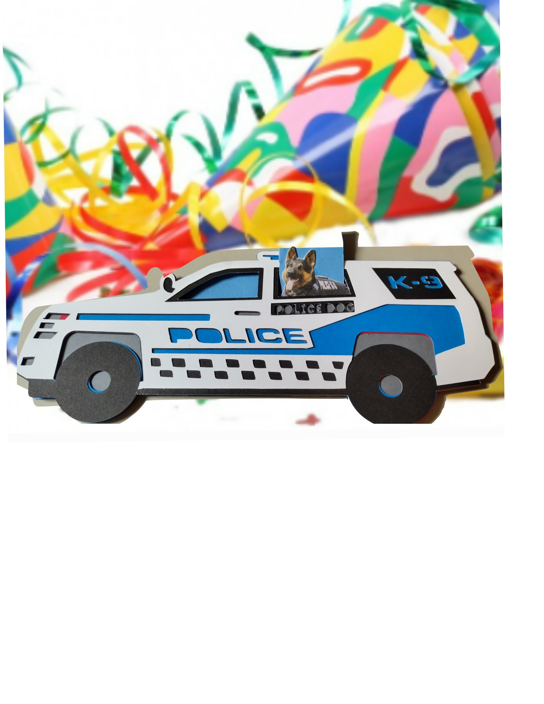 K9 Patrol Car SVG: Layered Police Vehicle Pattern (digital Download) - Etsy