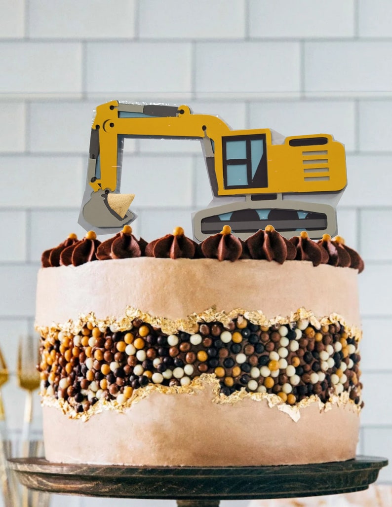 Excavator Svg DIGITAL DOWNLOAD moves With Paper Fasteners Layered ...