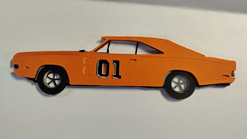 Dodge Charger 1969 Duke Layered SVG DIGITAL DOWNLOAD Layered Cricut and ...