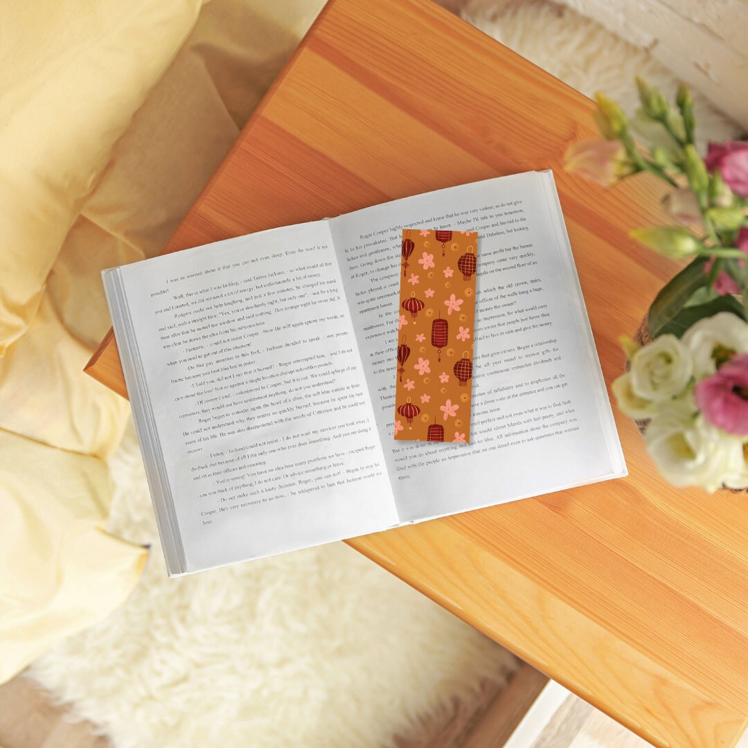 Hand Drawn Asia Inspired Printable Bookmarks | Digital Download | Set ...