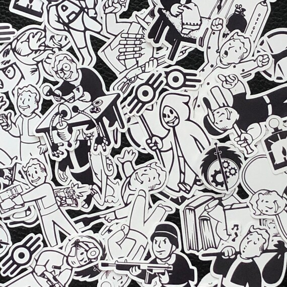 UPDATED Vault Boy Stickers Fallout Video Games Sticker - Etsy