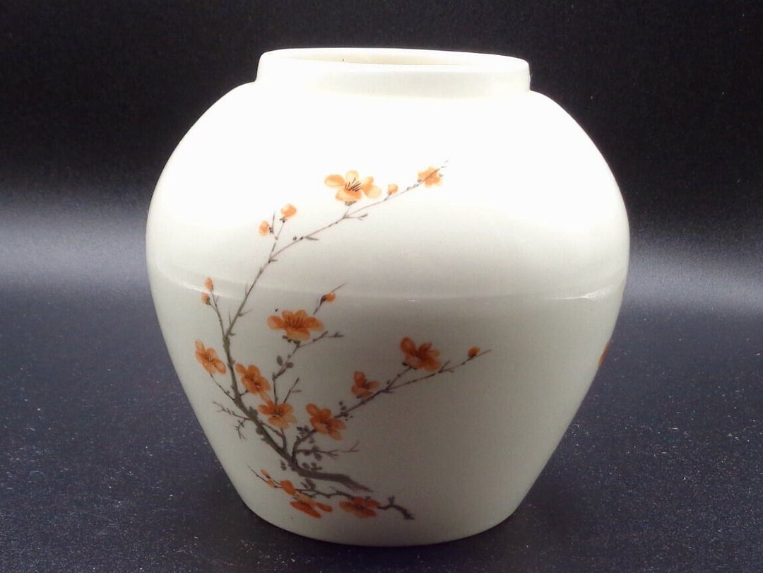 Oriental Style Porcelain Vase Made by Simpsons England - Etsy