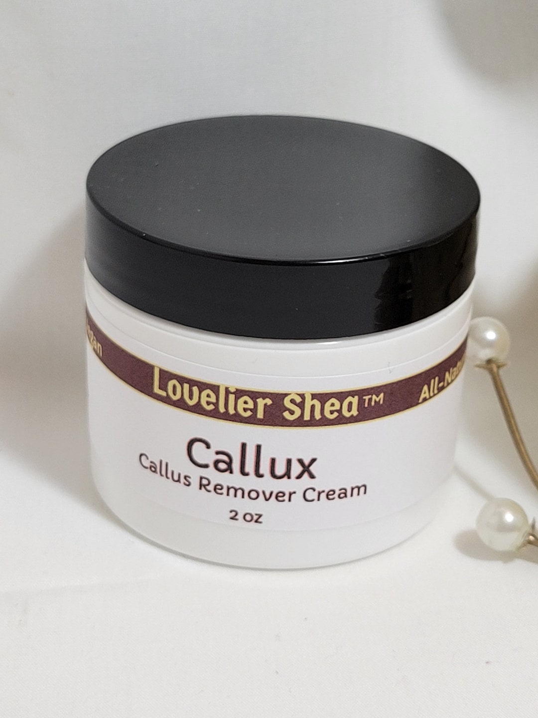 2-pack Lovelier Shea Callux Pedicure Callus Remover Cream, 100% Vegan ...