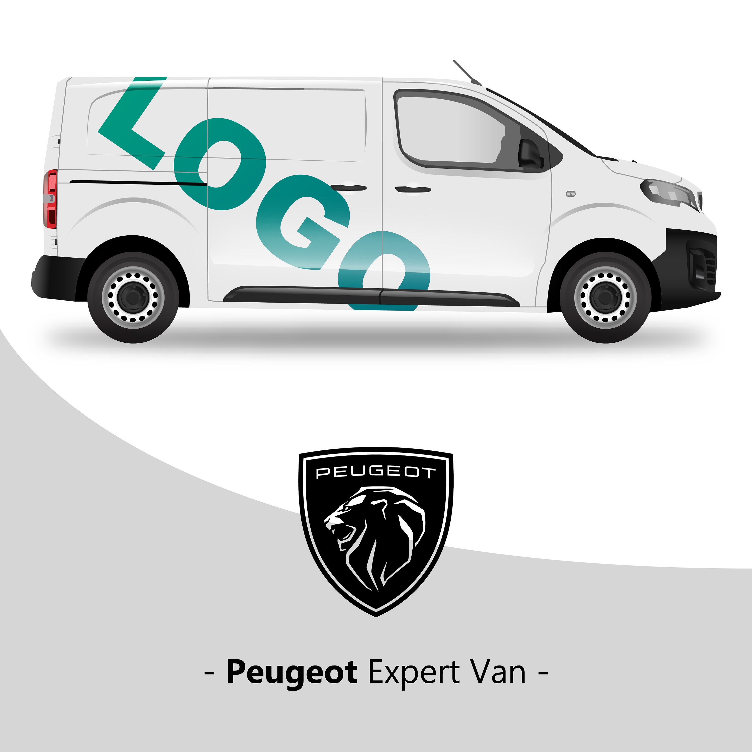 Peugeot, Expert, Van, Mockup, Draw, Vector, PNG, SVG, Cargo, Logistics ...