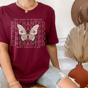 Enchanted Shirt, Taylor Shirt, Taylor Merch, 1.9.8.9 Album, LVR Album ...