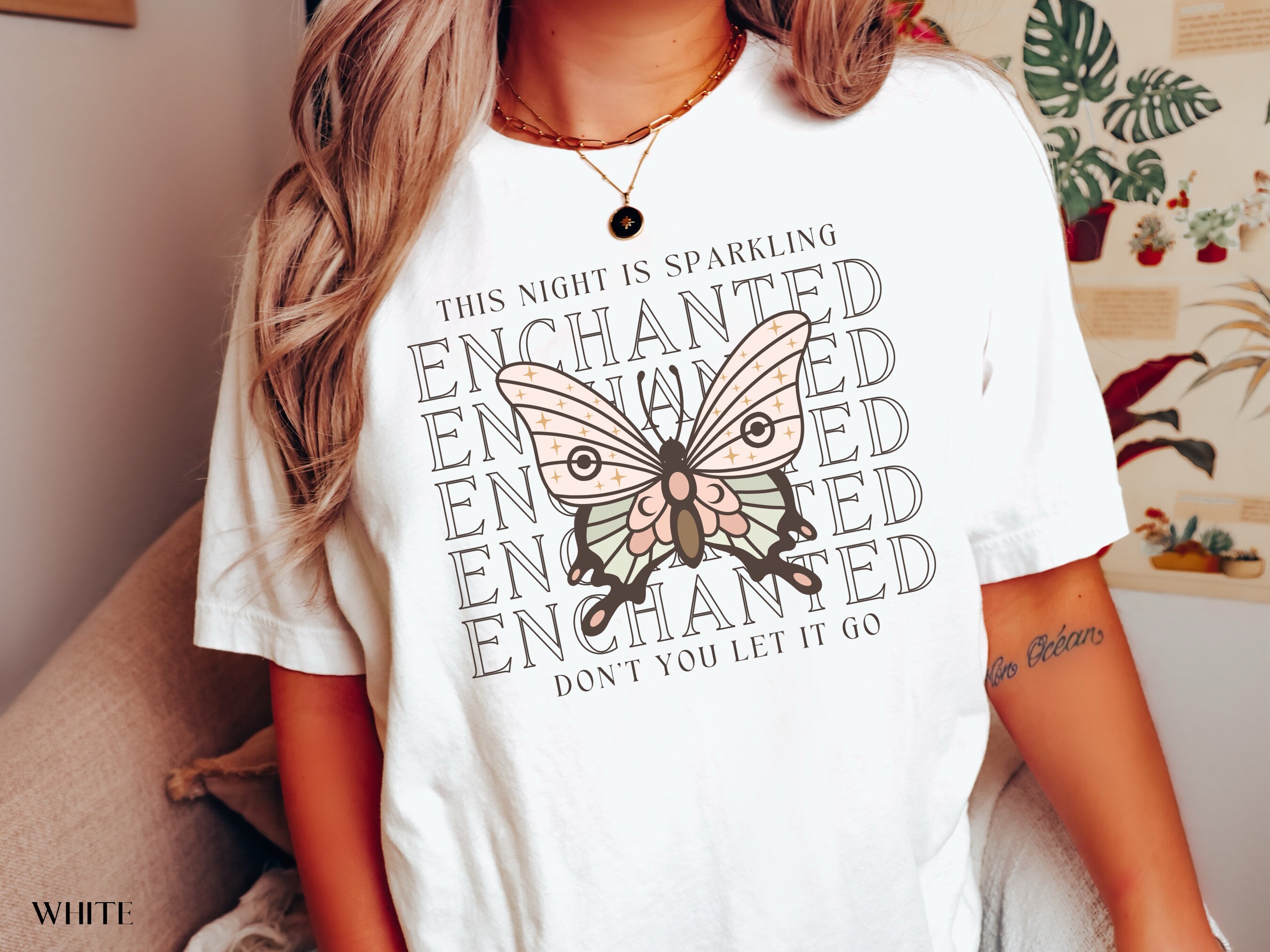 Enchanted Shirt, Taylor Shirt, Taylor Merch, 1.9.8.9 Album, LVR Album ...