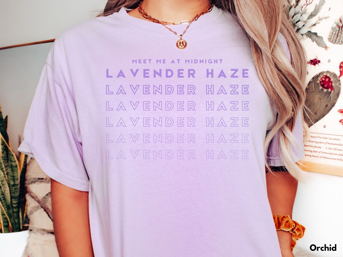 Lavender Haze Shirt, Taylor Shirt, Taylor Merch, Meet Me at Midnight ...