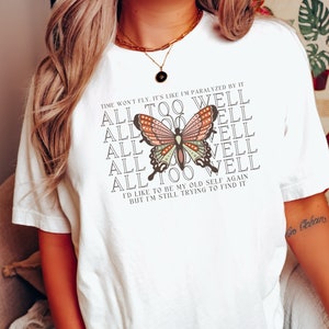 All Too Well Shirt, Taylor Shirt, Taylor Merch, 1.9.8.9 Album, LVR ...