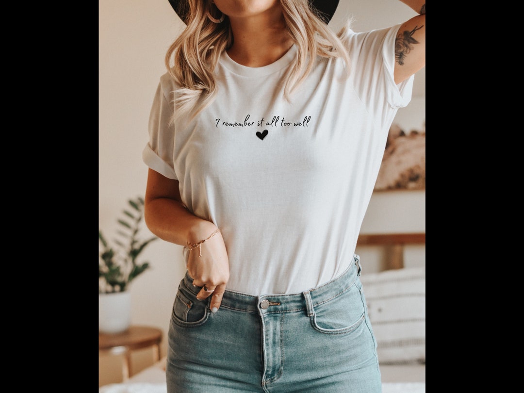 All Too Well Shirt, Taylor Shirt, Taylor Merch, 1.9.8.9 Album, LVR ...