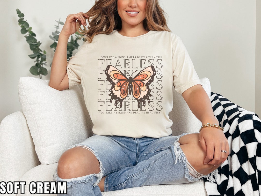 Fearless Shirt, Taylor Shirt, Fearless Lyrics, Taylor Merch, Eras ...